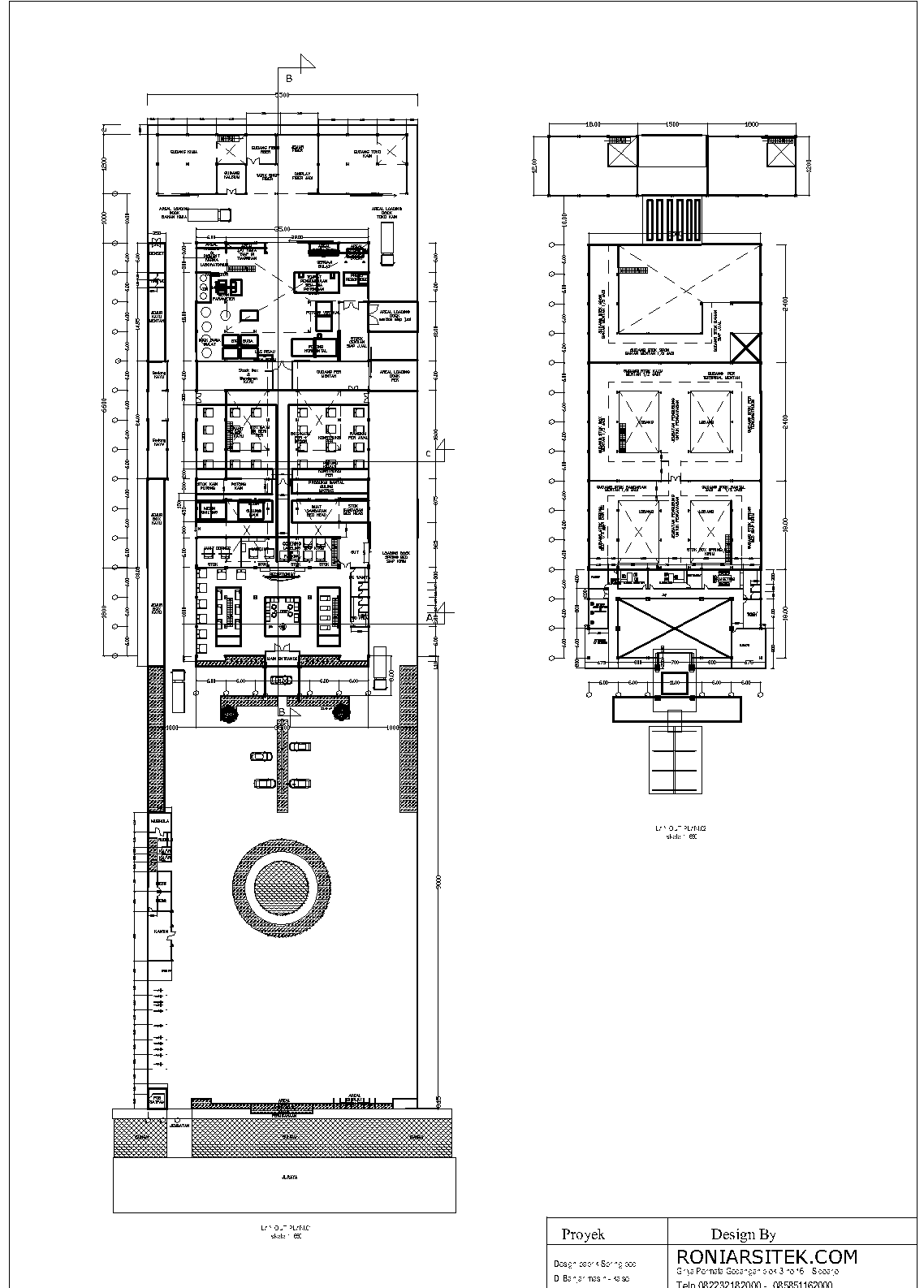 Jasa Arsitek Pabrik | Jasa Desain Pabrik Pak Robi Di Banjarmasin | Roni ...